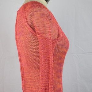 rag & bone | Tops | Rag Bone Womens Orange Mesh Long Sleeve Top Xs ...